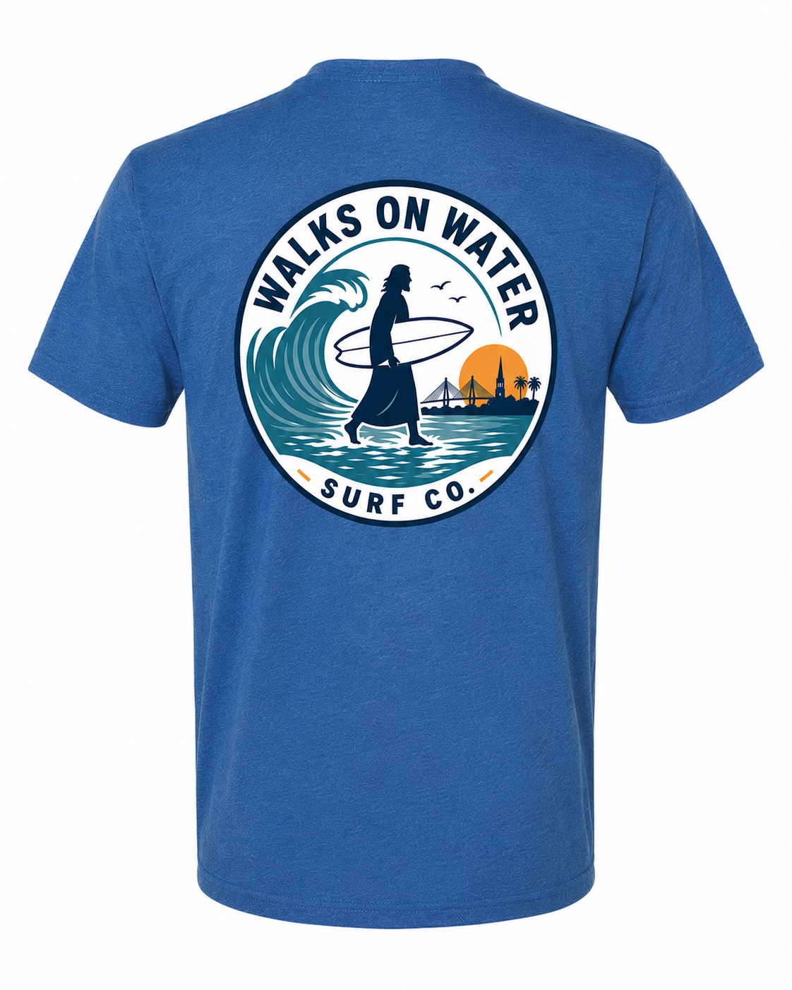 PRE-ORDER NOW!!! Walks On Water Surf Co. Flagship Tee